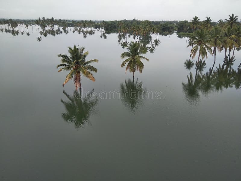 Bagalkot back water stock photo. Image of reflections - 110803188
