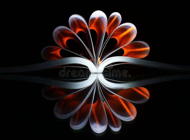 REFLECTIONS of books stock photo. Image of love, special - 49158806