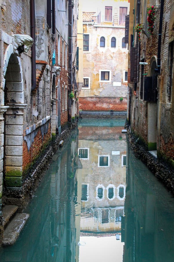 Reflections and Details of Venice Stock Image - Image of details, canal ...