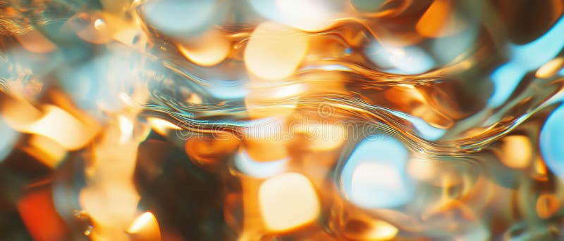 Reflections on Glass Create Abstract Patterns and Distorted Images ...