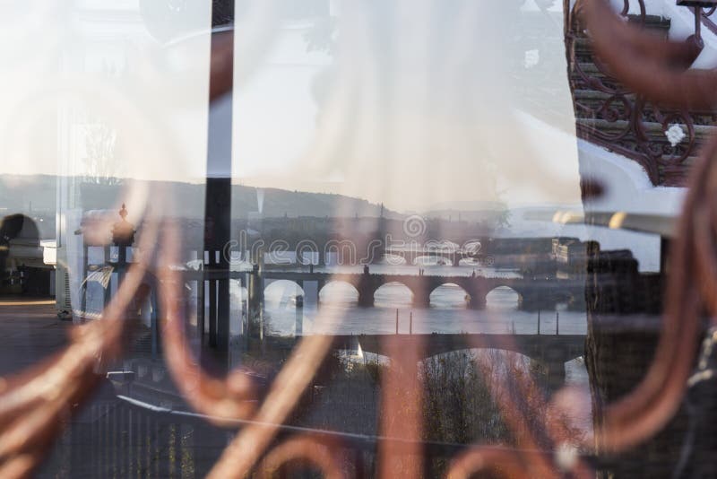 Reflections stock photo. Image of outdoor, town, architectural - 178185390