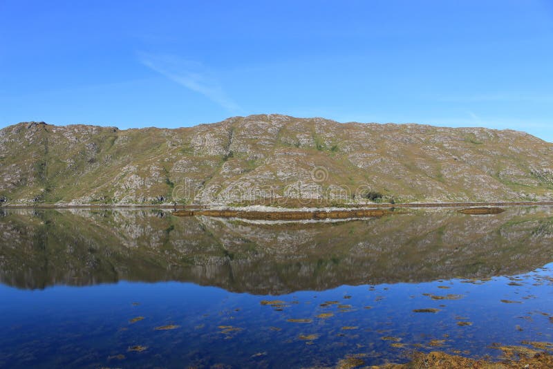 Reflections stock image. Image of lake, shore, bank, fjord - 61323431