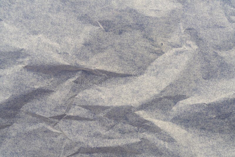 Crumpled Paper on a Blue Surface Stock Photo - Image of material, card ...