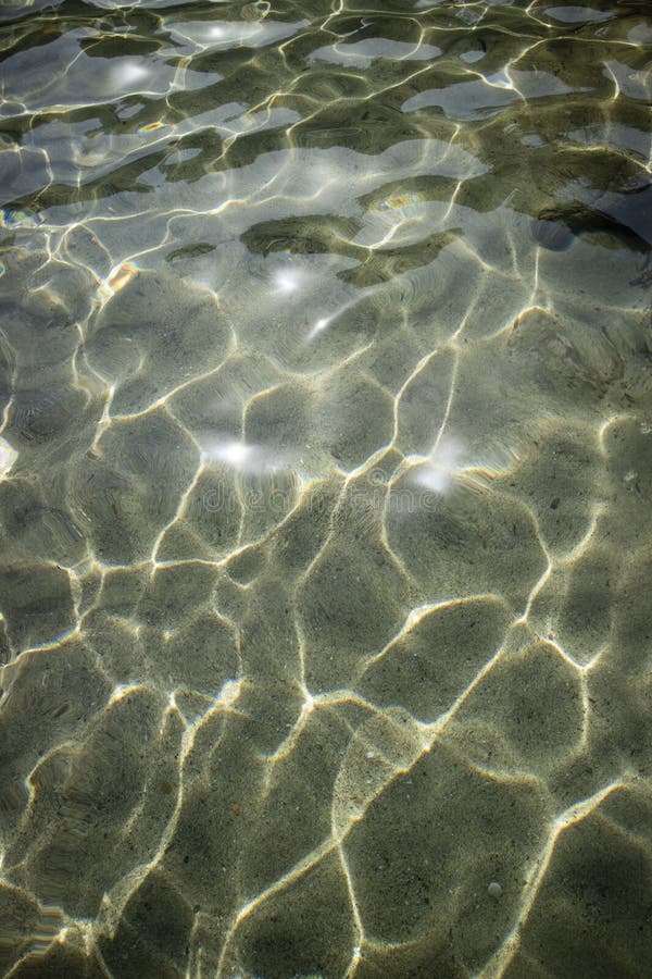 Reflections of Light on the Waves of the Sea Stock Photo - Image of ...