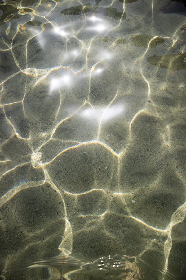 Reflections of Light on the Waves of the Sea Stock Image - Image of ...