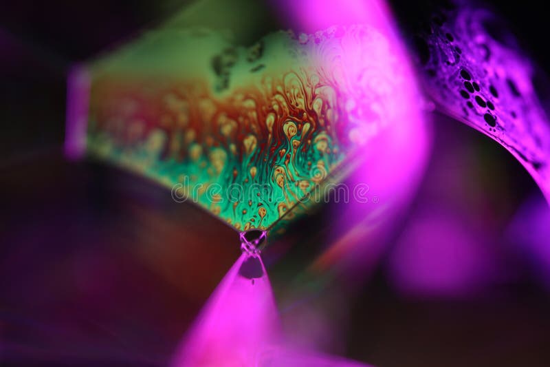 Multicoloured Bubbles in Macro, Connection of Bubbles in Macro Stock ...