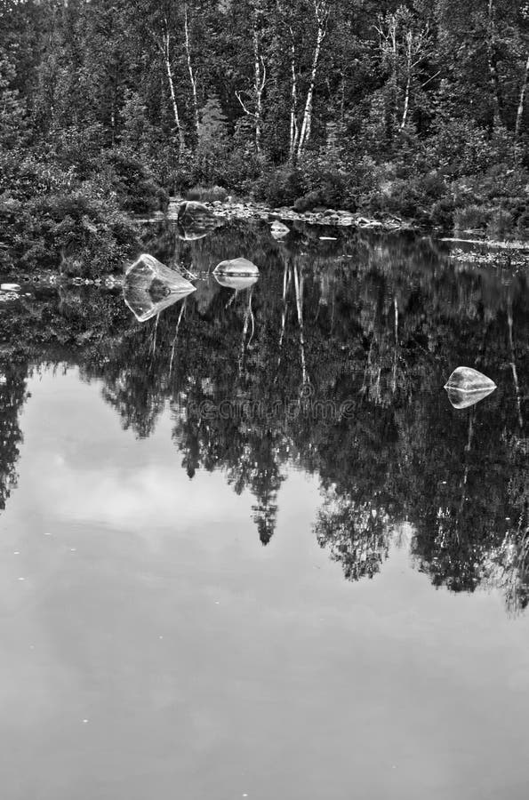 Reflections from an Old Era, Current River, , Thunder Bay, on, Canada ...