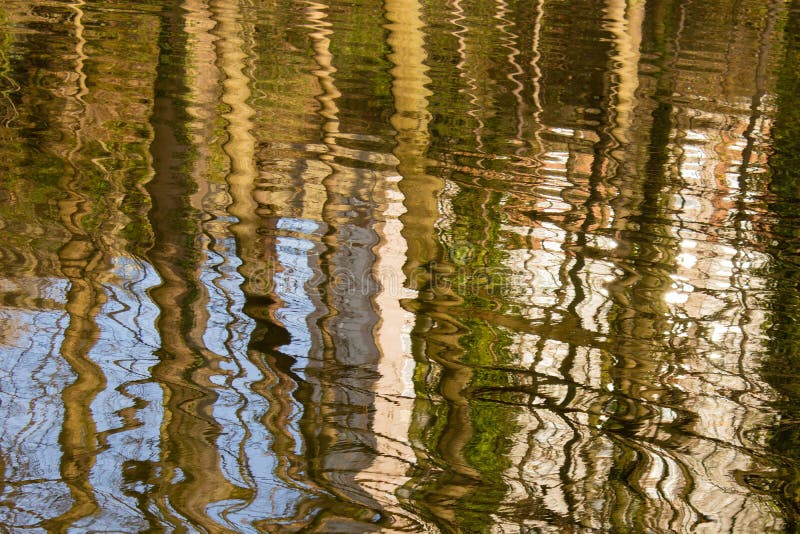 Reflections and ripples stock photo. Image of pattern - 146103578