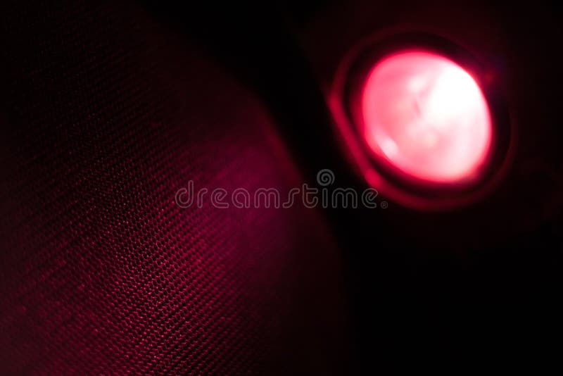 Reflections of Spot Light on Red Decoration Fabric Stock Image - Image ...