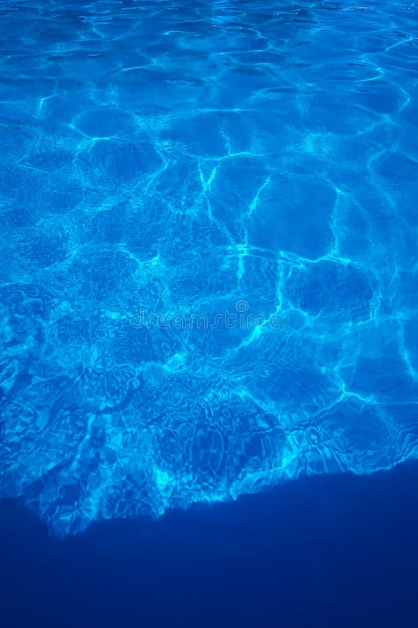 The Reflections of the Sun in the Swimming Pool Stock Image - Image of ...