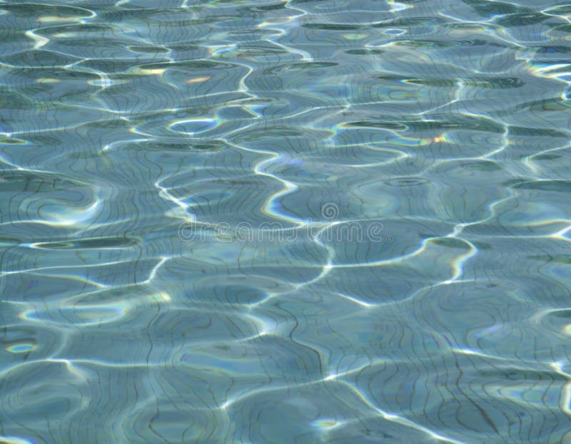 Reflections on Swimming Pool. Stock Image - Image of fine, spring ...