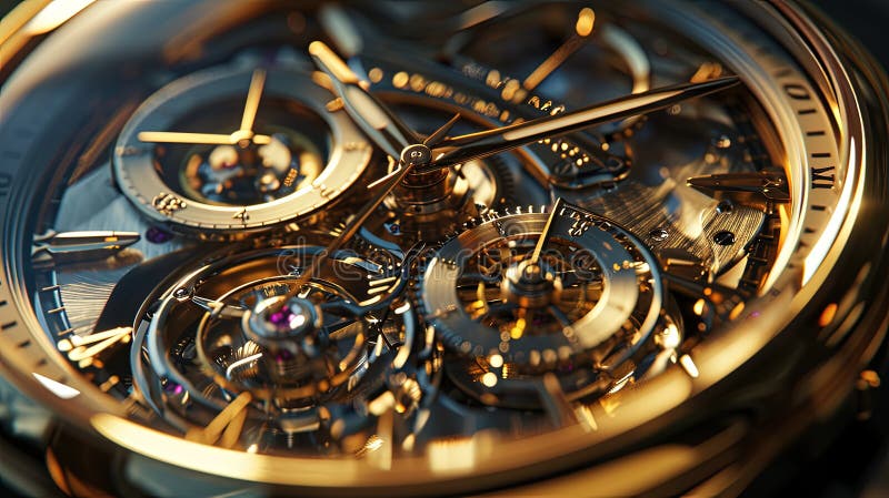 Reflections of Time stock illustration. Illustration of intricate ...