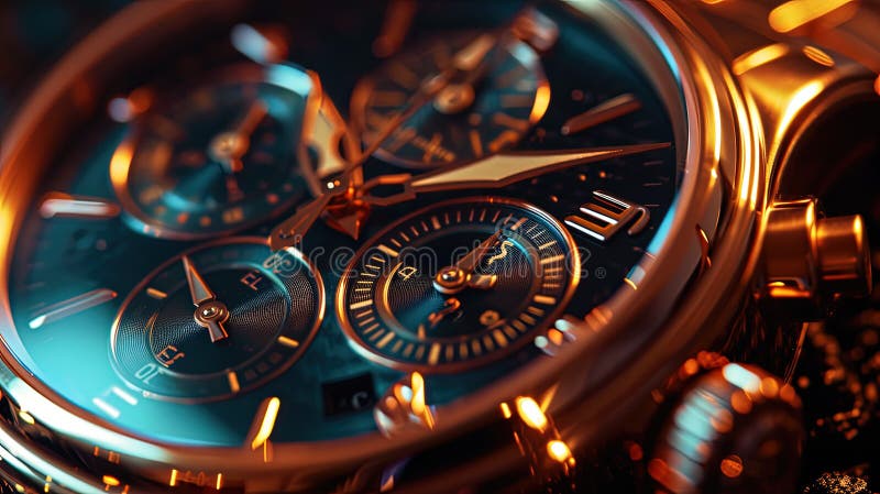 Reflections of Time stock illustration. Illustration of disk - 302255137