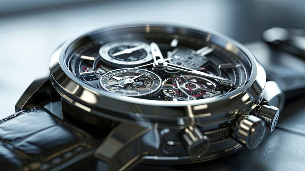 Reflections of Time stock illustration. Illustration of luxury - 302256006