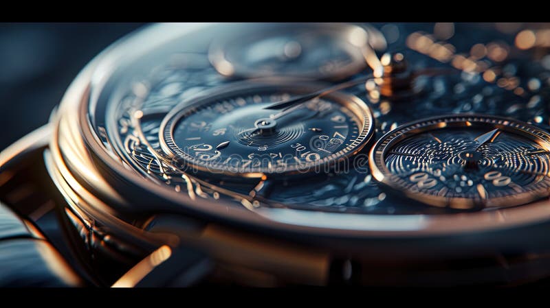 Reflections of Time stock illustration. Illustration of disk - 302256115