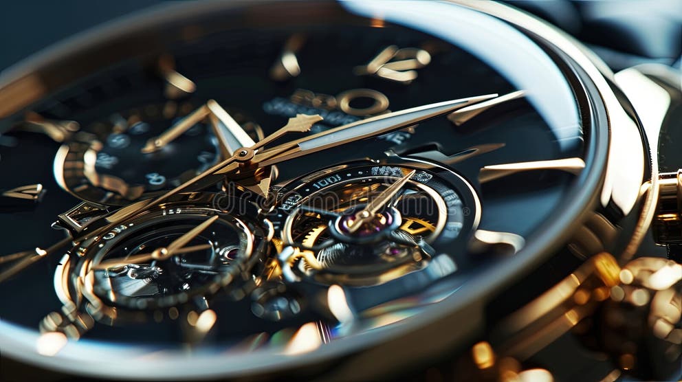 Reflections of Time stock illustration. Illustration of turntable ...