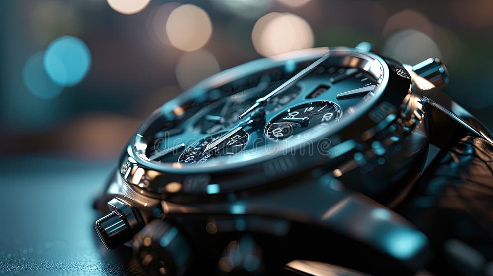 Reflections of Time stock illustration. Illustration of computer ...