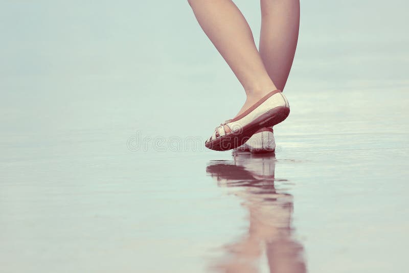 Reflections of walking stock image. Image of move, body - 56383813