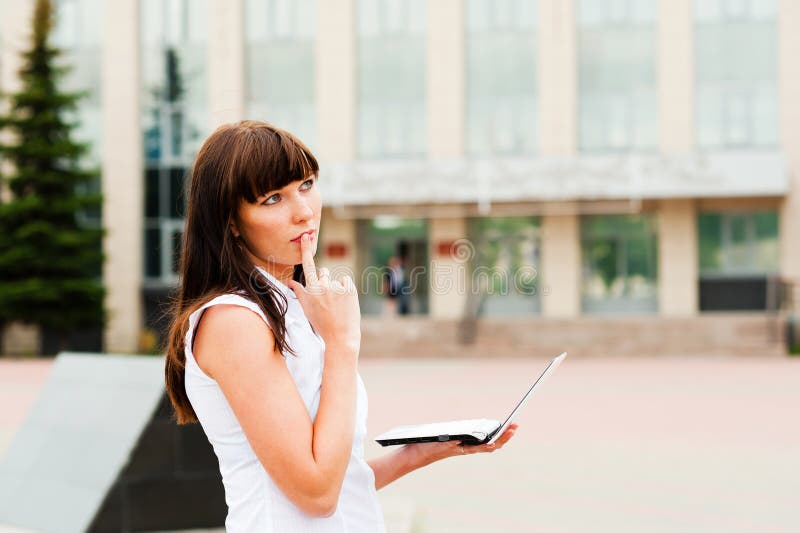 Reflections on the work stock photo. Image of horror - 25896868
