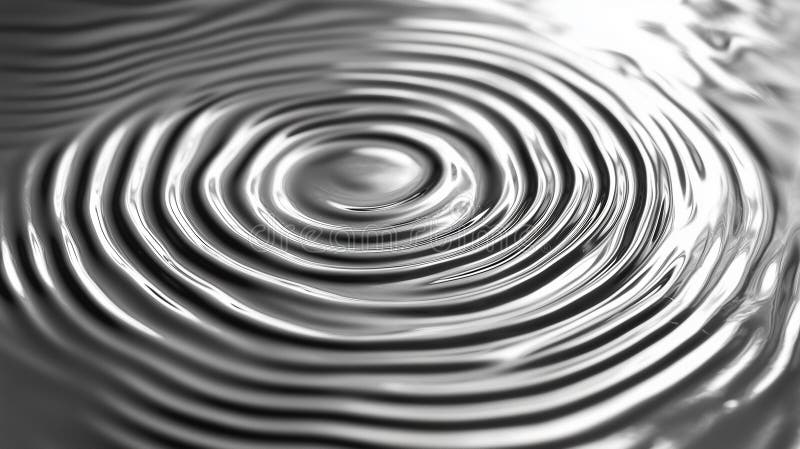 Reflective Abstract Patterns Creating a Tranquil Illusion of Water ...