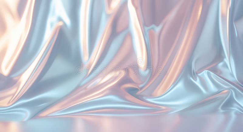 Reflective Background with Metallic Surfaces and Gradient Color ...