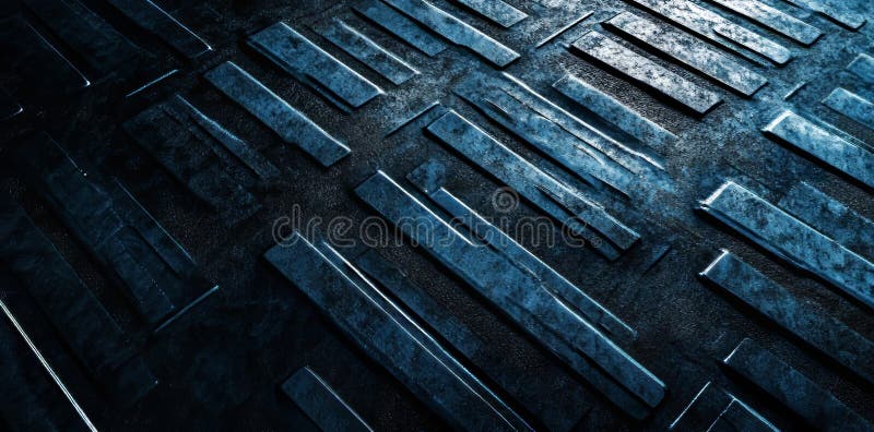 A Reflective Brushed Metal Finish Illuminating a Contemporary Design ...