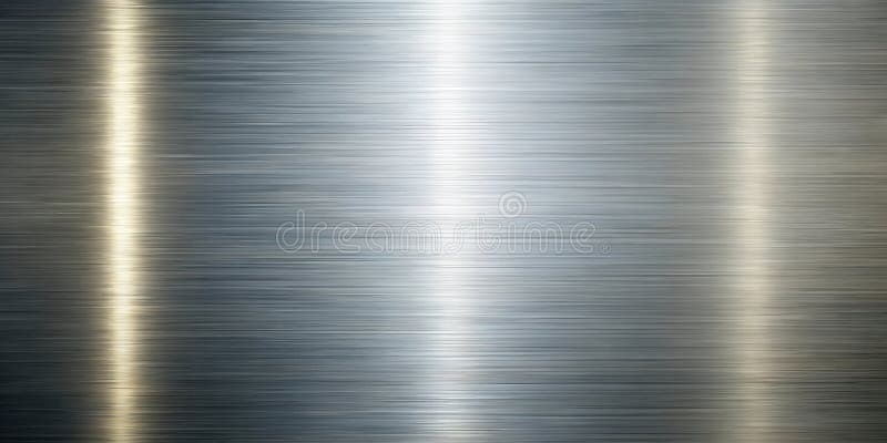Reflective Brushed Metal Surface Texture with Subtle Highlights ...