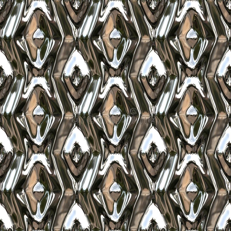 Reflective chrome surface stock illustration. Illustration of stainless ...