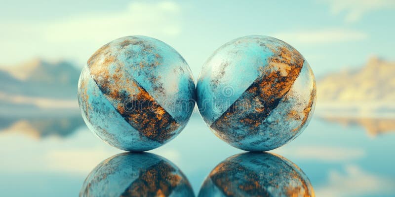 Reflective Earth Spheres Stock Photos - Free & Royalty-Free Stock ...