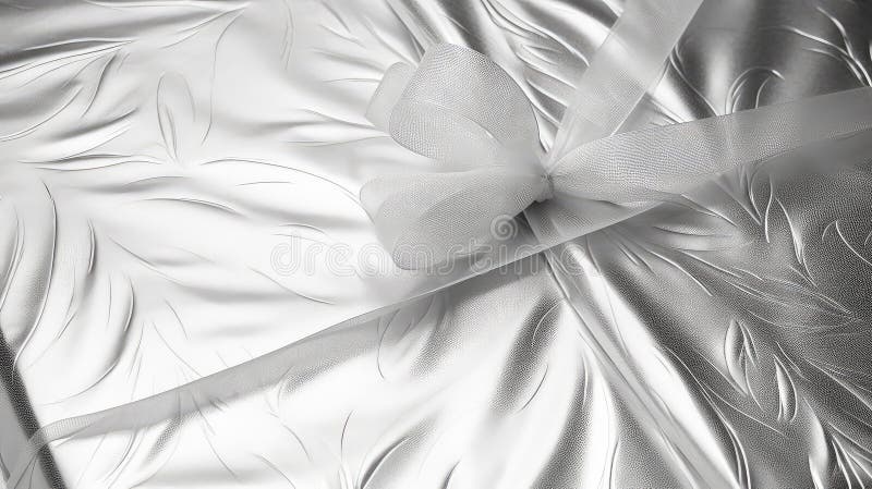 Reflective Gift Wrap Texture Stock Image - Image of silver, premium ...
