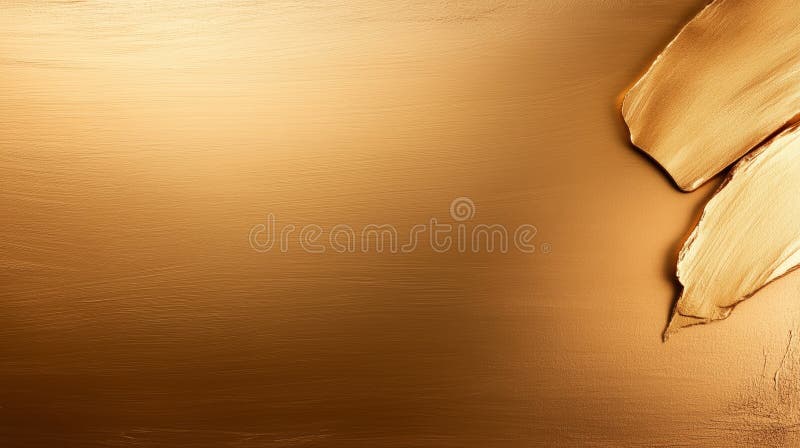 Reflective Gold Metal Texture Shines Brightly with Smooth Variations in ...