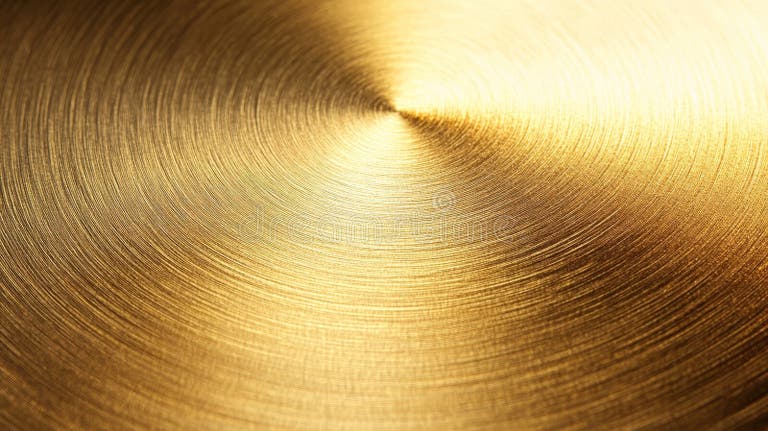 Reflective Gold Texture a Shiny, Metallic Background with a Circular ...