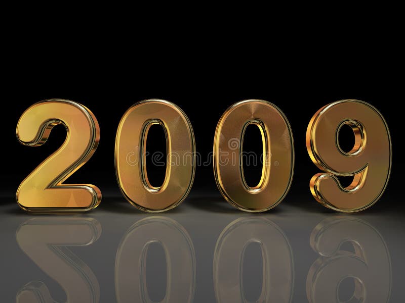 Golden Number Set stock illustration. Illustration of isolated - 6455982