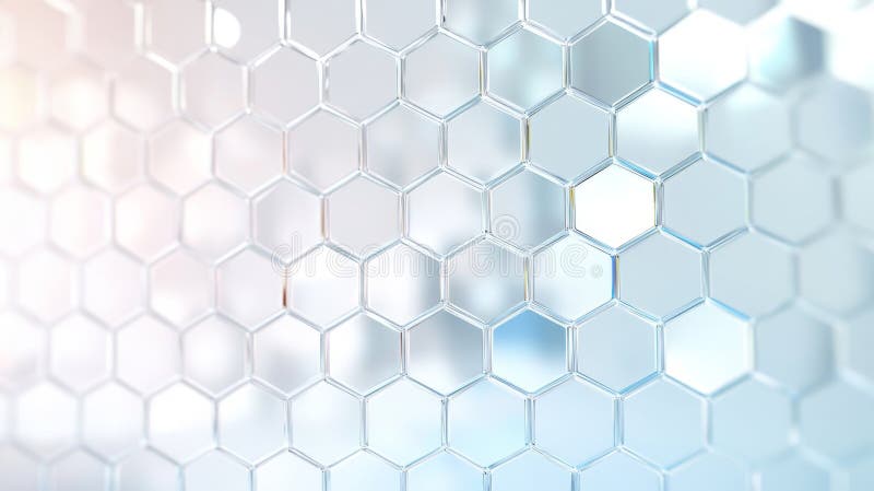 The Reflective Hexagonal Patterns Create a Visually Captivating and ...
