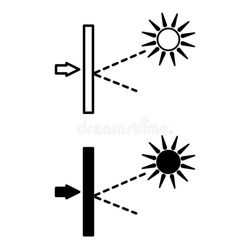 Reflective Icons. stock illustration. Illustration of flat - 365893459