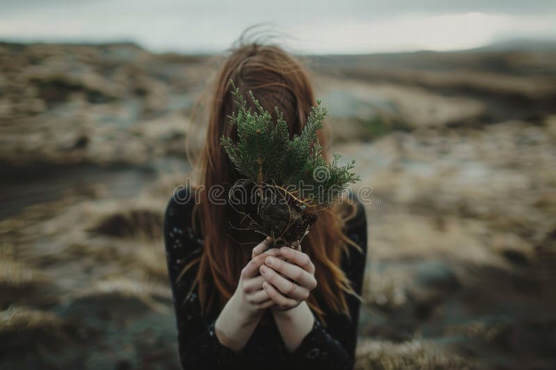 Reflective Image Addressing Global Ecological Challenges and Human ...