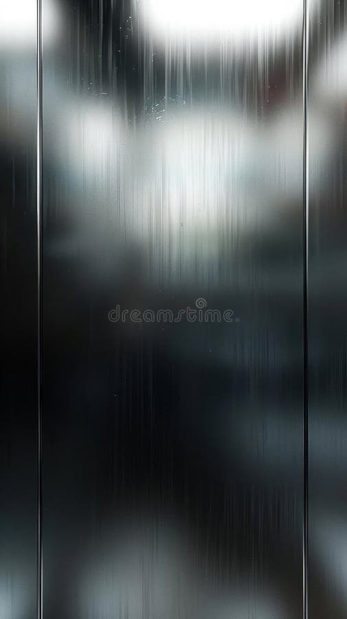 Reflective Iron. Smooth and Sleek Metallic Surface Stock Illustration ...