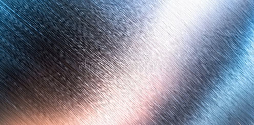 A Reflective Metallic Surface with a Textured Finish, Highlighted by ...