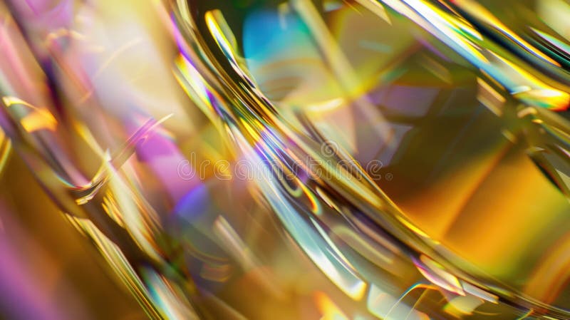Reflective Multicolored Object Close Up Stock Photo - Image of glossy ...
