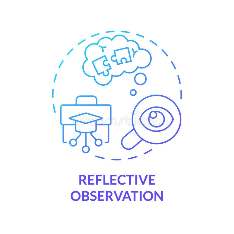 Reflective Observation Stock Illustrations – 1,187 Reflective ...