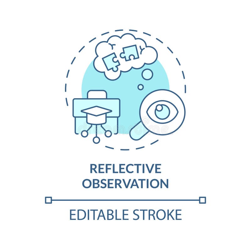 Reflective Observation Stock Illustrations – 1,074 Reflective ...