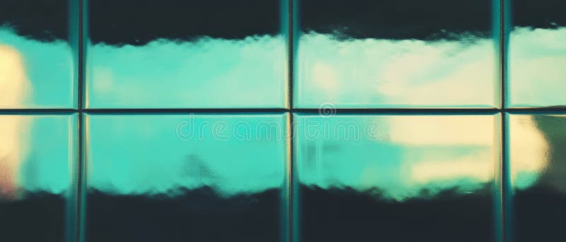 Reflective Patterns of Window Reflections on Metallic Surfaces Against ...