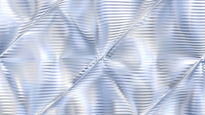 Reflective Rippled Glass Surface with Light Play Stock Illustration ...