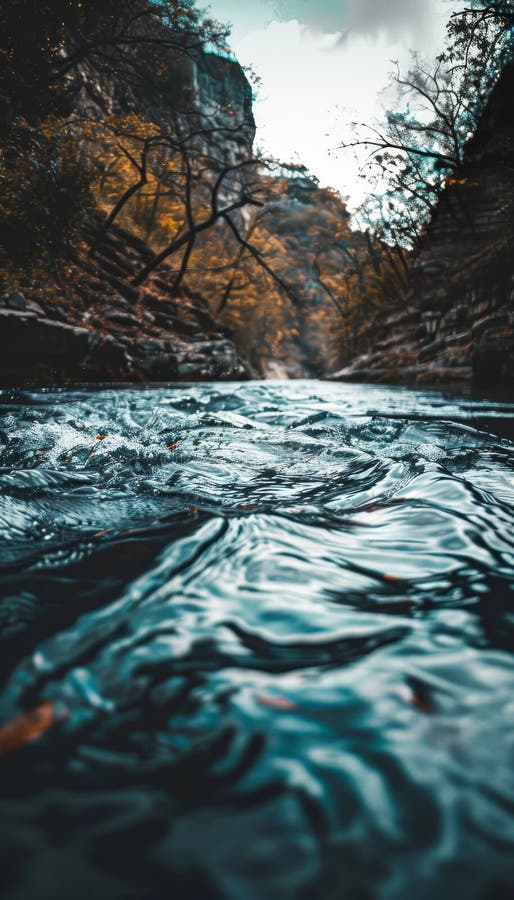 A Reflective River Capturing Nature S Beauty and the Depth of Human ...