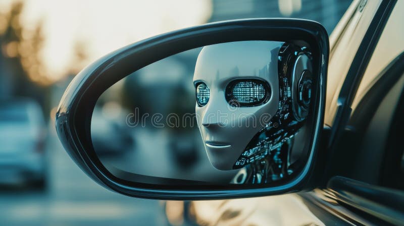 Future Robotaxi Services Stock Illustrations – 6 Future Robotaxi ...