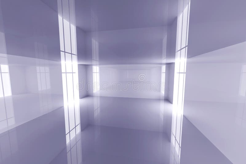 Reflective Room stock illustration. Illustration of reflective - 11348975