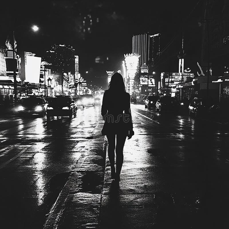 Abstract Concept of Loneliness and Longing Stock Illustration ...