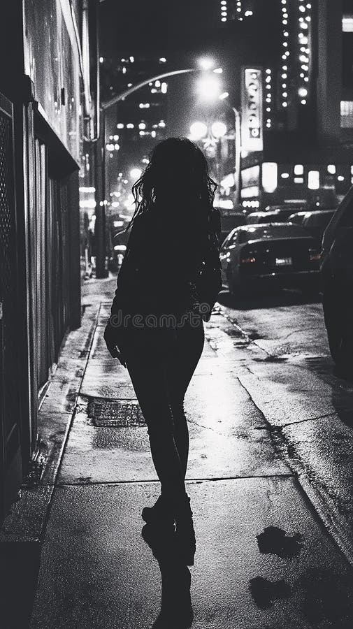 Abstract Concept of Loneliness and Longing Stock Illustration ...