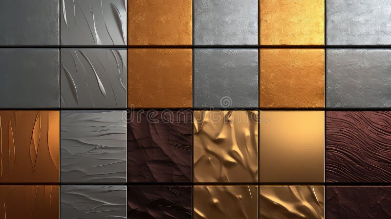 Reflective Seamless Textures Stock Illustration - Illustration of ...