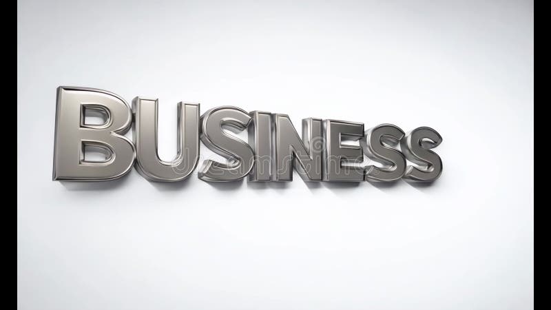 Reflective Silver Lettering Spells Business in a Minimalist Studio ...